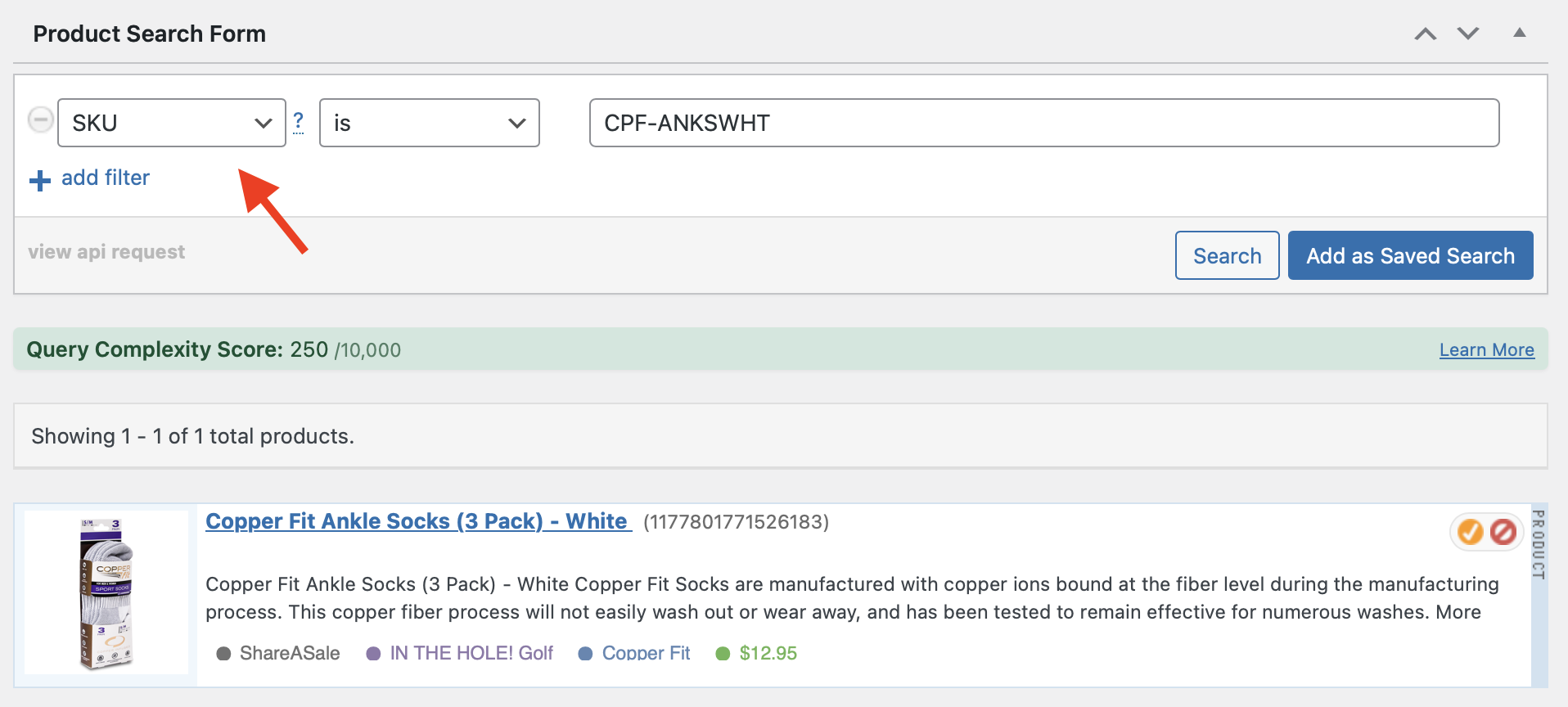 Product Identification Search Fields: Product ID, SKU and Barcode
